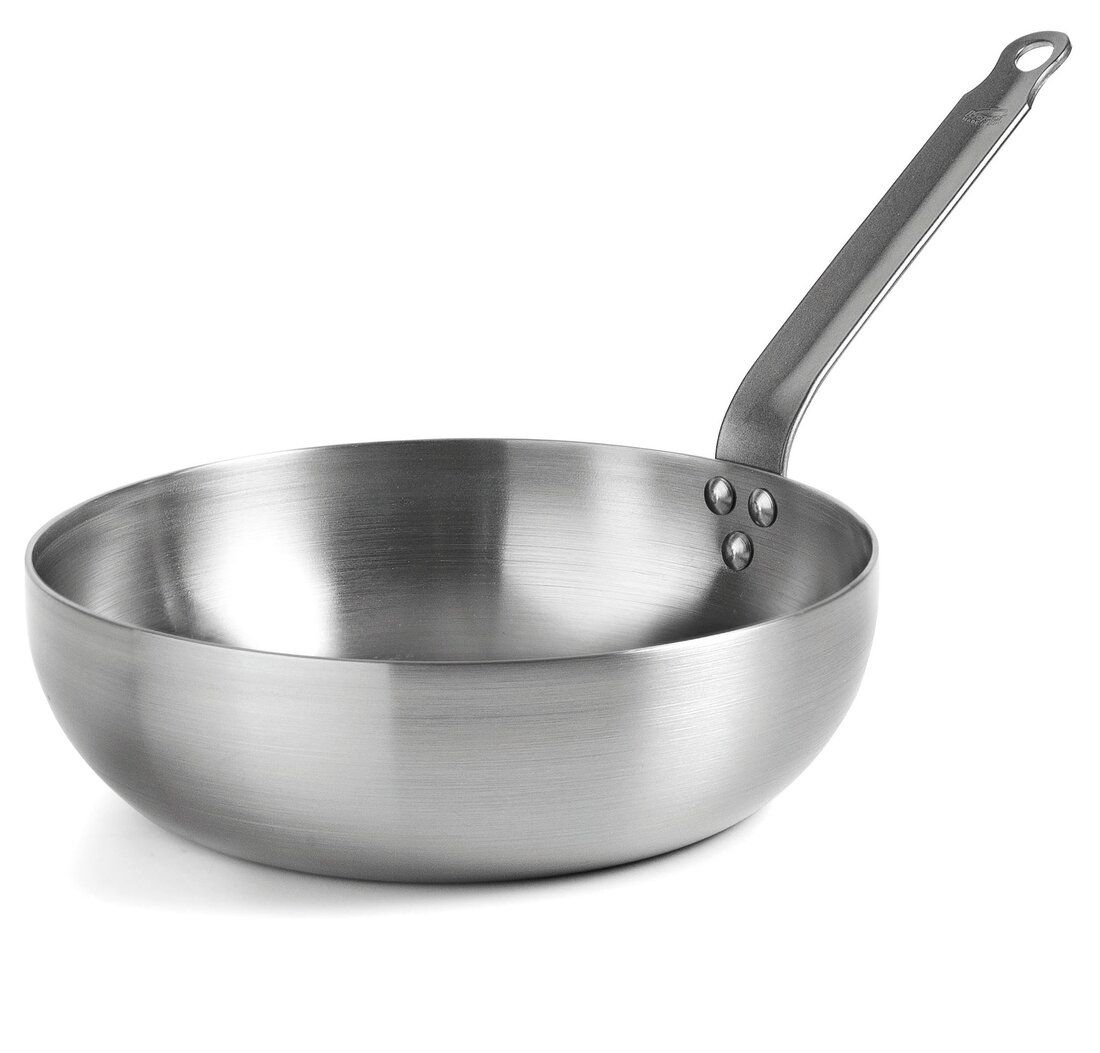 קנה עכשיו מחבת ברזל טבעי עמוק 32 ס''מ Lacor Ferrum - מבית Lacor - דיופיקס