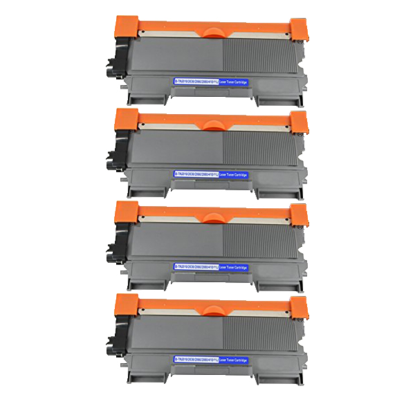 ארבעה טונרים תואמים Brother TN2210 - דיופיקס