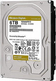 דיסק פנימי Western Digital Gold Enterprise WD6003FRYZ 6TB - דיופיקס